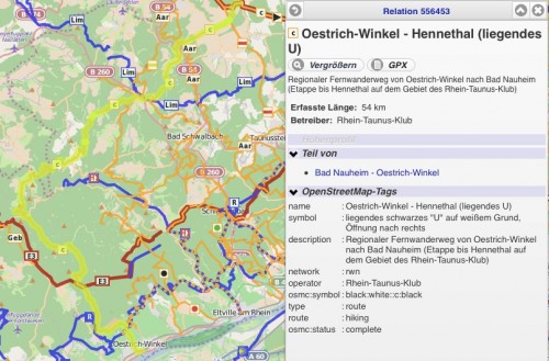 Wegzeichen III: Wanderwege digital dokumentiert auf OpenStreetMap ...